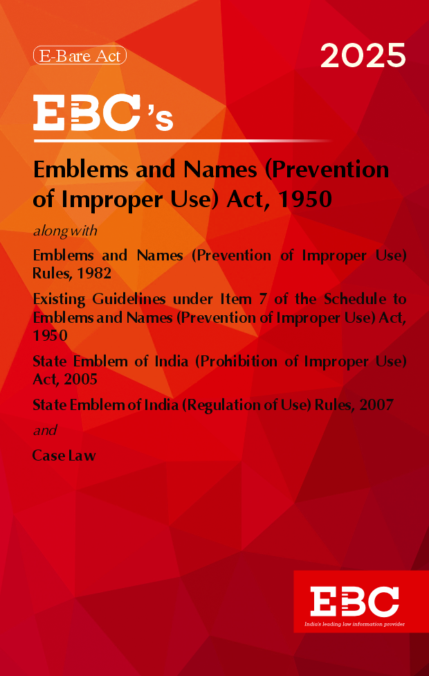 Emblems and Names (Prevention of Improper Use) Act, 1950Bare Act (Print ...